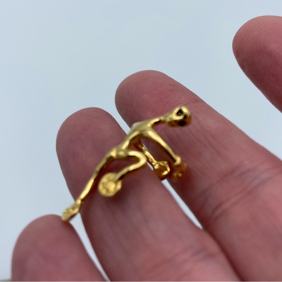 Jewelry | Nwot Alien 925 Silver Gold Tone Adjustable Ear Cuff ...